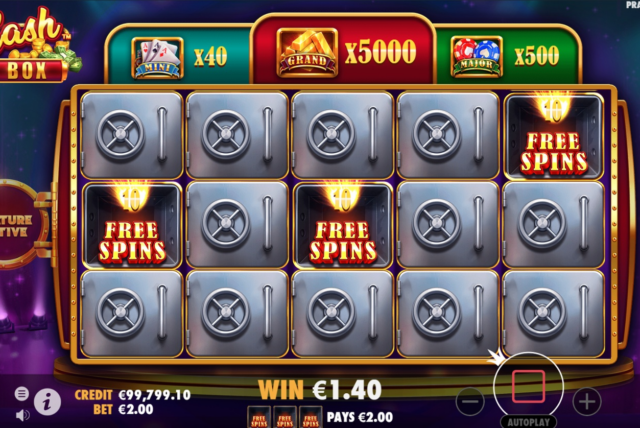 Cash Box Demo Free Play Slot by Pragmatic Play